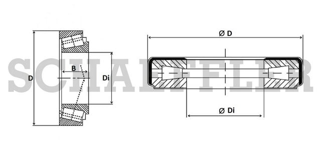 Schaeffler Transfer Case Input Shaft Race,Transfer Case Output Shaft ...