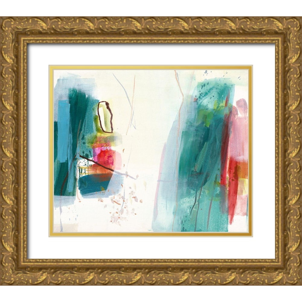 Schafer, Jenny 30x26 Gold Ornate Wood Framed with Double Matting Museum ...