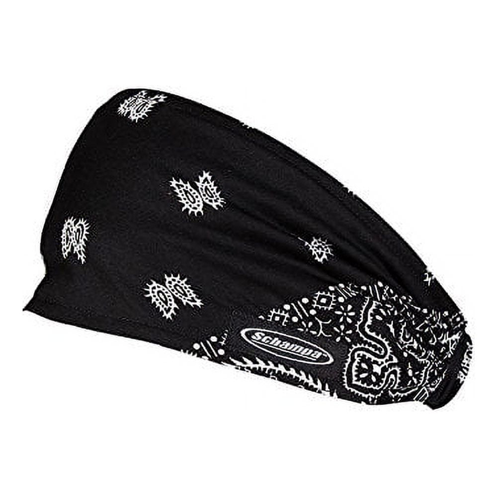 Schampa Mini DOO-Z Headwear (Black with White Paisley) - Walmart.com