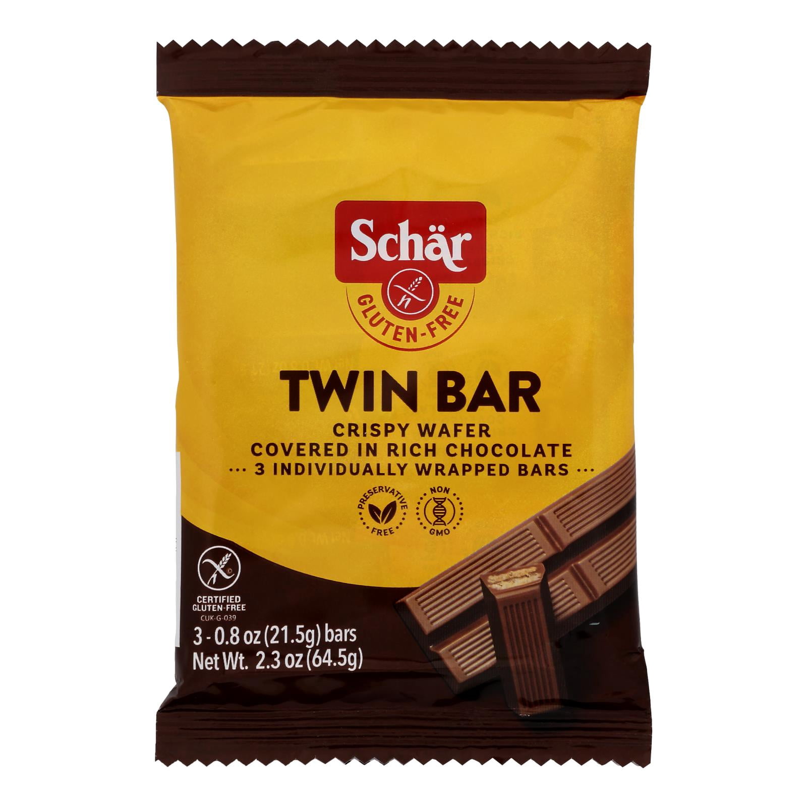 Schar - Bars Twin Bars Gl - Case of 14 - 2.3 OZ - Walmart.com