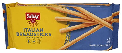 Schar Breadsticks, Gluten-Free, Italian, 5.3oz - Walmart.com