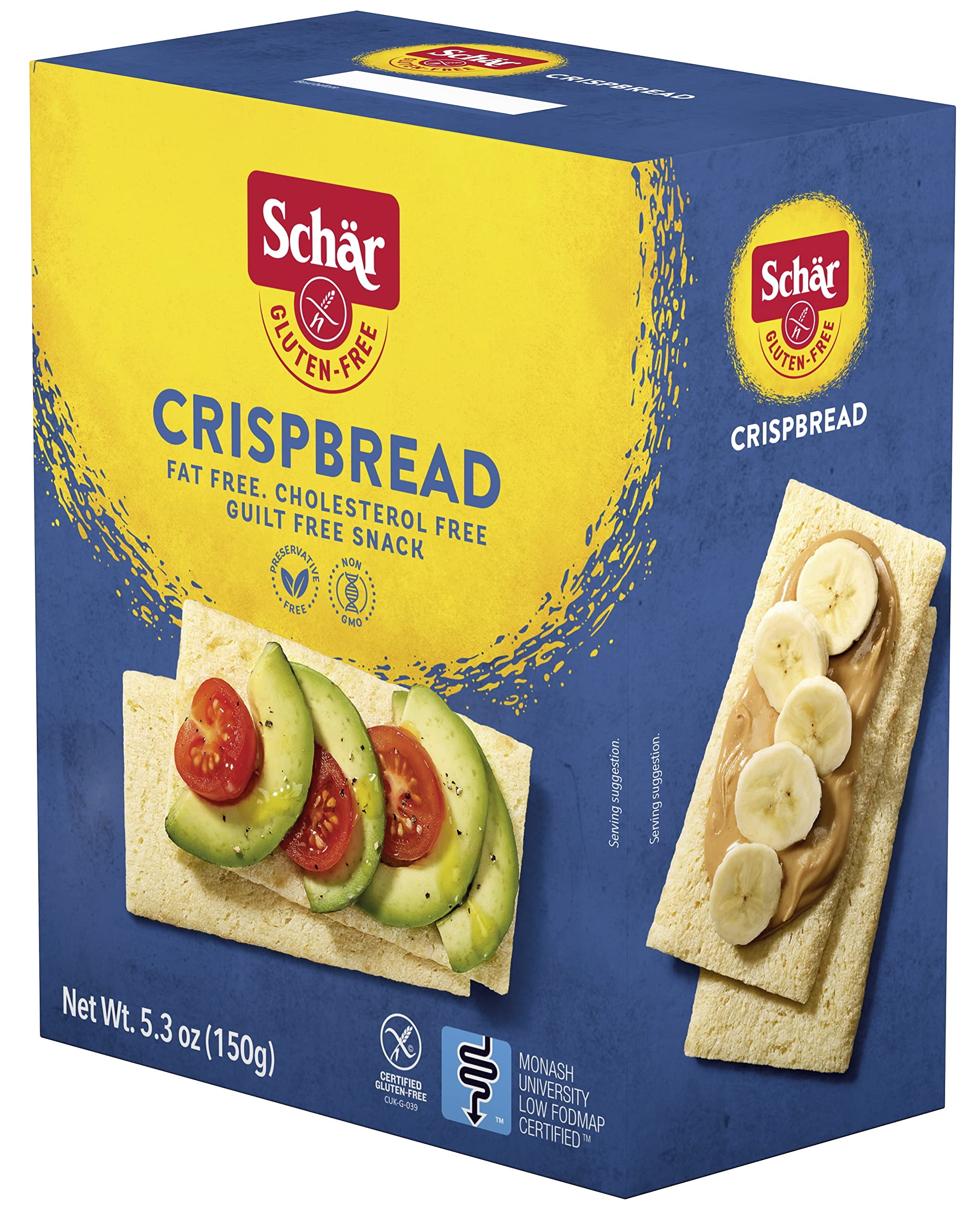 Schar Crispbread, 5.3-Ounce (Pack MMF7 of 6) - Walmart.com