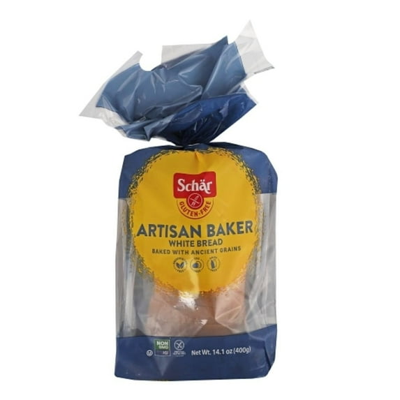 Schar Gluten Free Artisan White Sourdough Bread, 14.1 Ounce, 8 Per Case ...