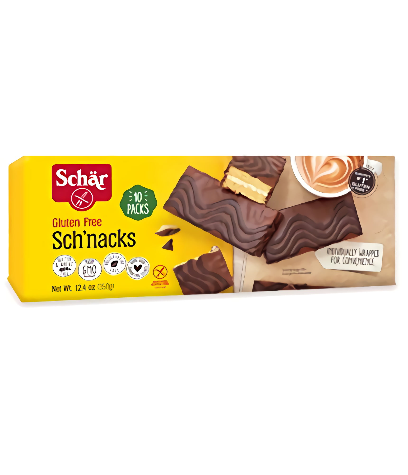 Schar Gluten Free Sch'nacks, Chocolate Covered Cream Filled Snack Cakes ...