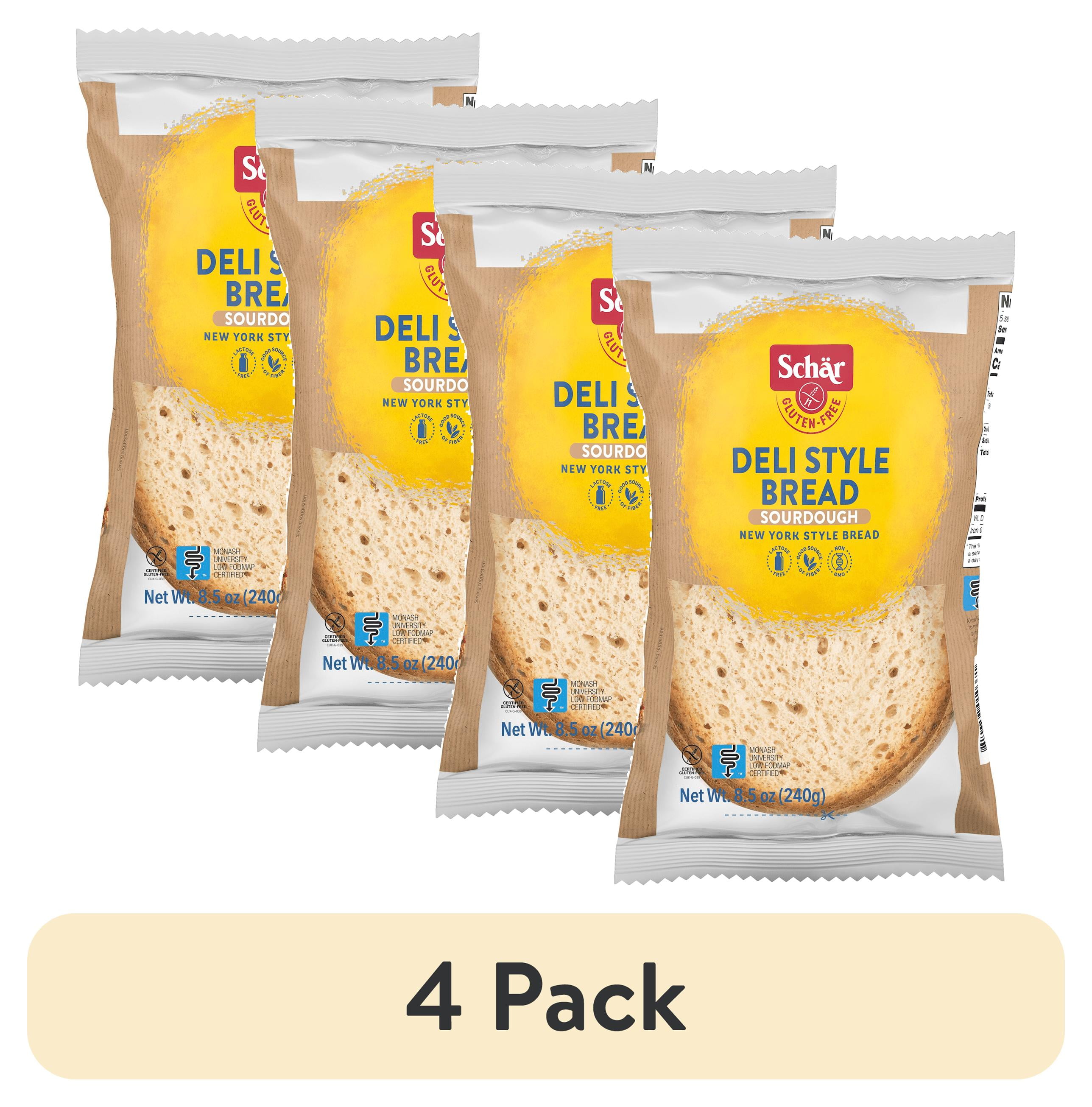 (4 pack) Schar Gluten Free Deli Style Bread, Seeded, 8.5 oz - Walmart.com