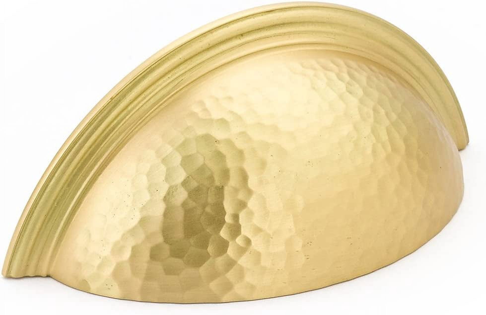 Schaub 573-SB Atherton Collection 3" cc Hammered Plain Edge Cup Pull ...