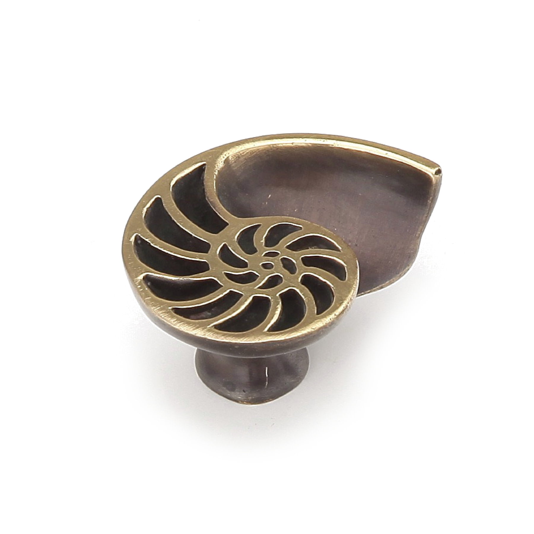 Schaub And Company 980L Neptune 1-1/2" Nautical Shell Nautilus Solid ...