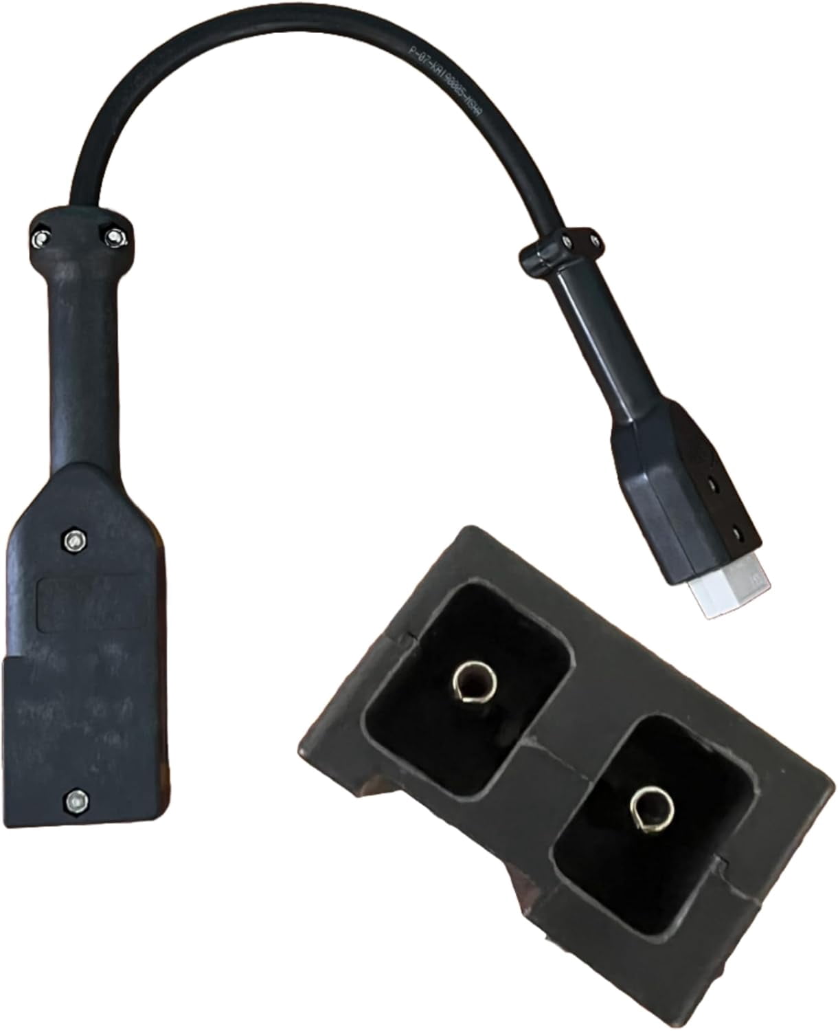 Schauer Battery-to-Charger Adapter – Fits EZGO “Notch” / Shuttle 48V ...