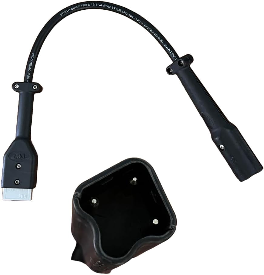 Schauer Battery-to-Charger Adapter – Fits Yamaha G29 Drive 48V 3-Pin ...