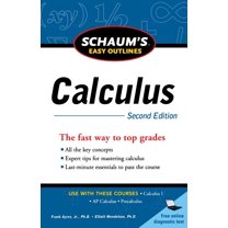 Schaum's Outline of 3000 Solved Problems in Calculus, (Paperback ...