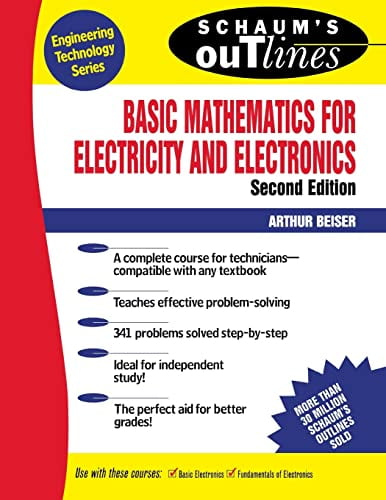 Pre-Owned Schaum's Outline of Basic Mathematics for Electricity and ...