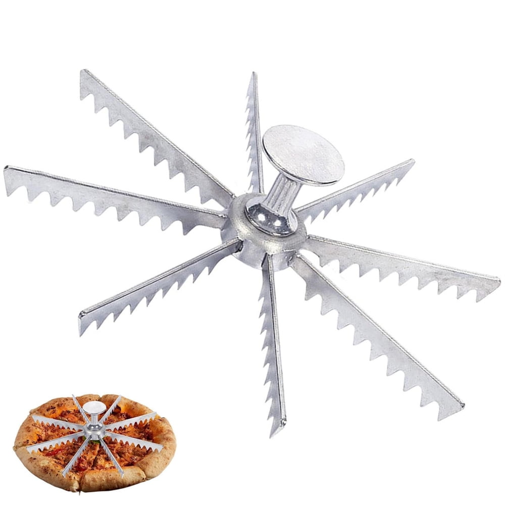 Scheam 1 Pack Whole Pizza Cutters,8 Slice Pie Marker,Cake Divider ...