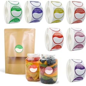 Food Expiration Date Stickers