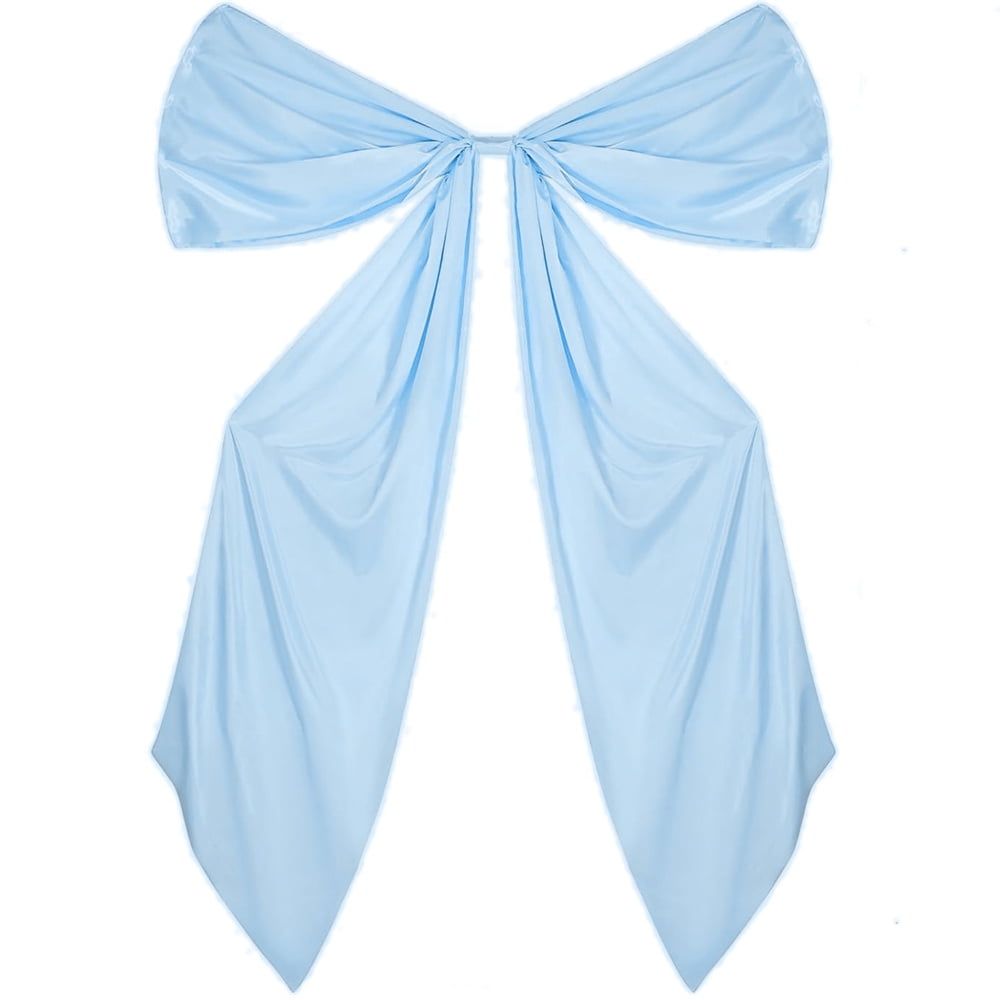 Scheam 8.2 x 5.9 Ft Extra Large Ribbon Bow with Long Streamer,Giant ...