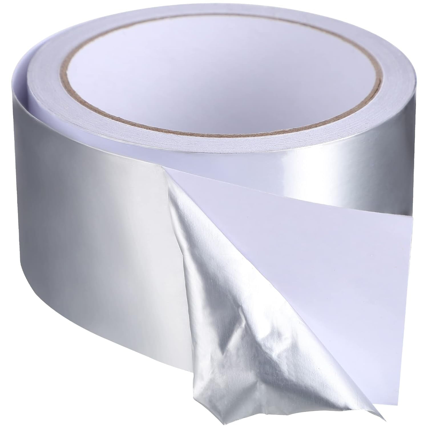 Scheam Aluminium Foil Tape, 1.18 inch x 65 Feet, Adhesive Insulation Tape for Insulating, Silver ...