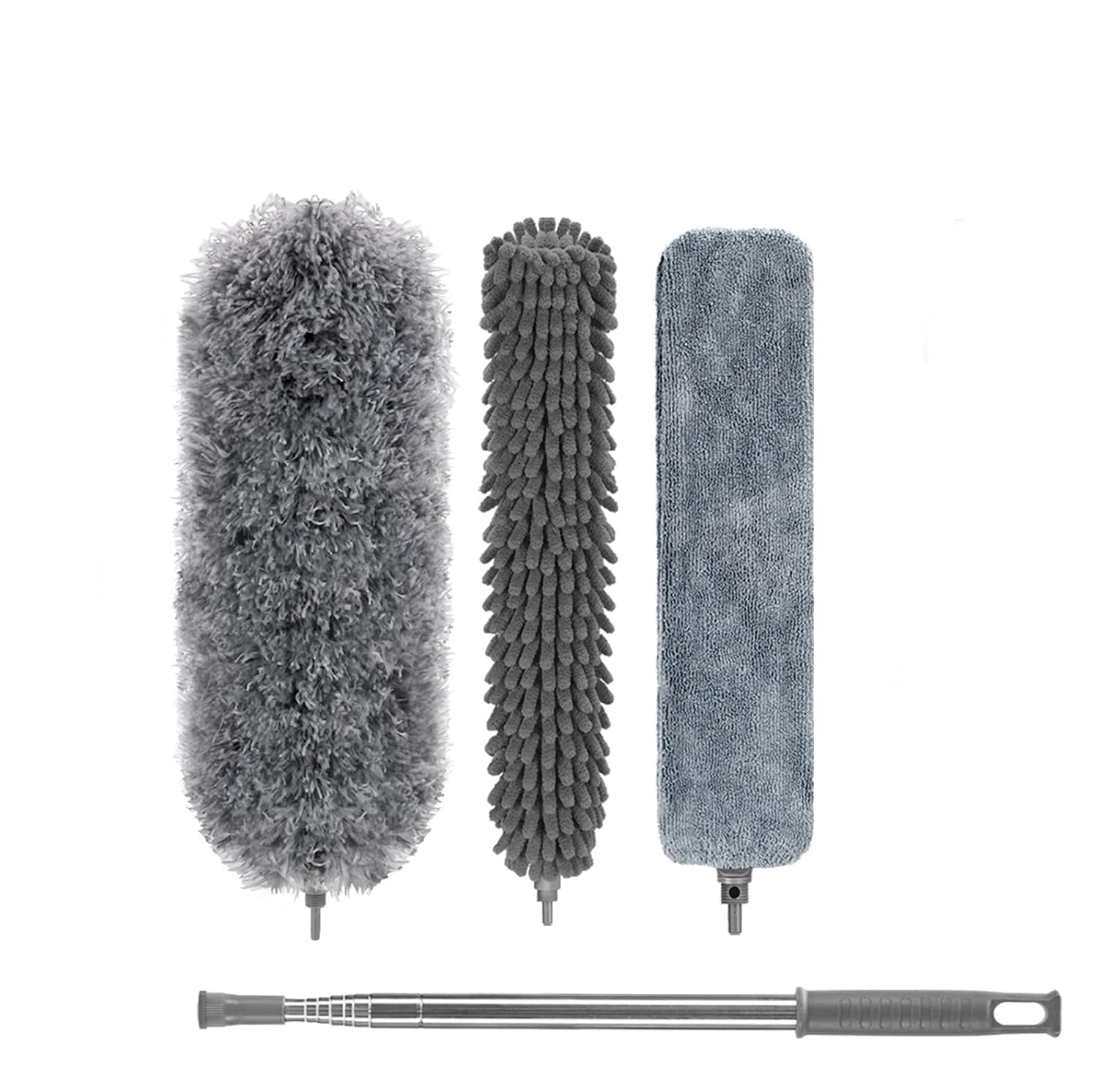 Scheam Dusters for Cleaning, 110-inch Extra-Long Floor Duster with ...