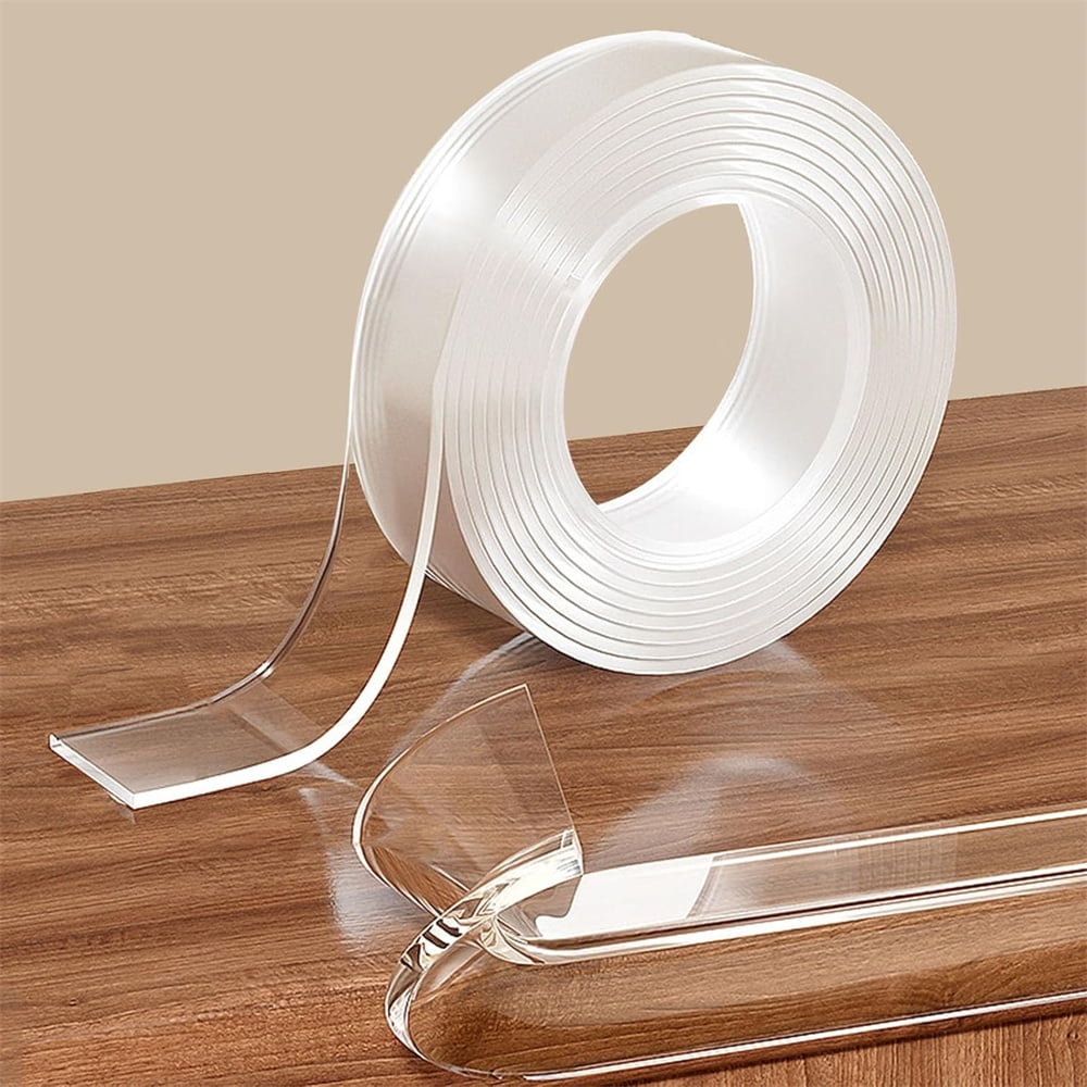 Scheam Edge Corner Protector Adhesive Tape,Soft Clear Furniture Guard ...