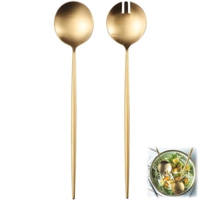 Yo Treasure Tiramisu Cumulus Crystal Stainless Steel Gold Crystal Salad ...