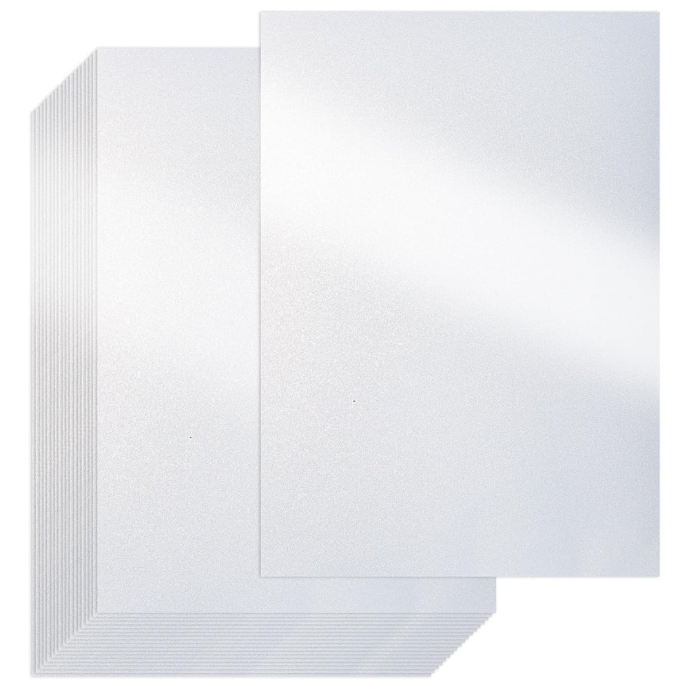 Scheam Metallic Thick Card Stock Paper,20 Sheets Beige Shimmer ...