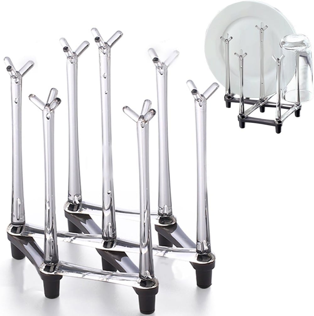 Scheam Retractable Cup Drying Rack, Water Bottle Dryer Rack, Drinking ...