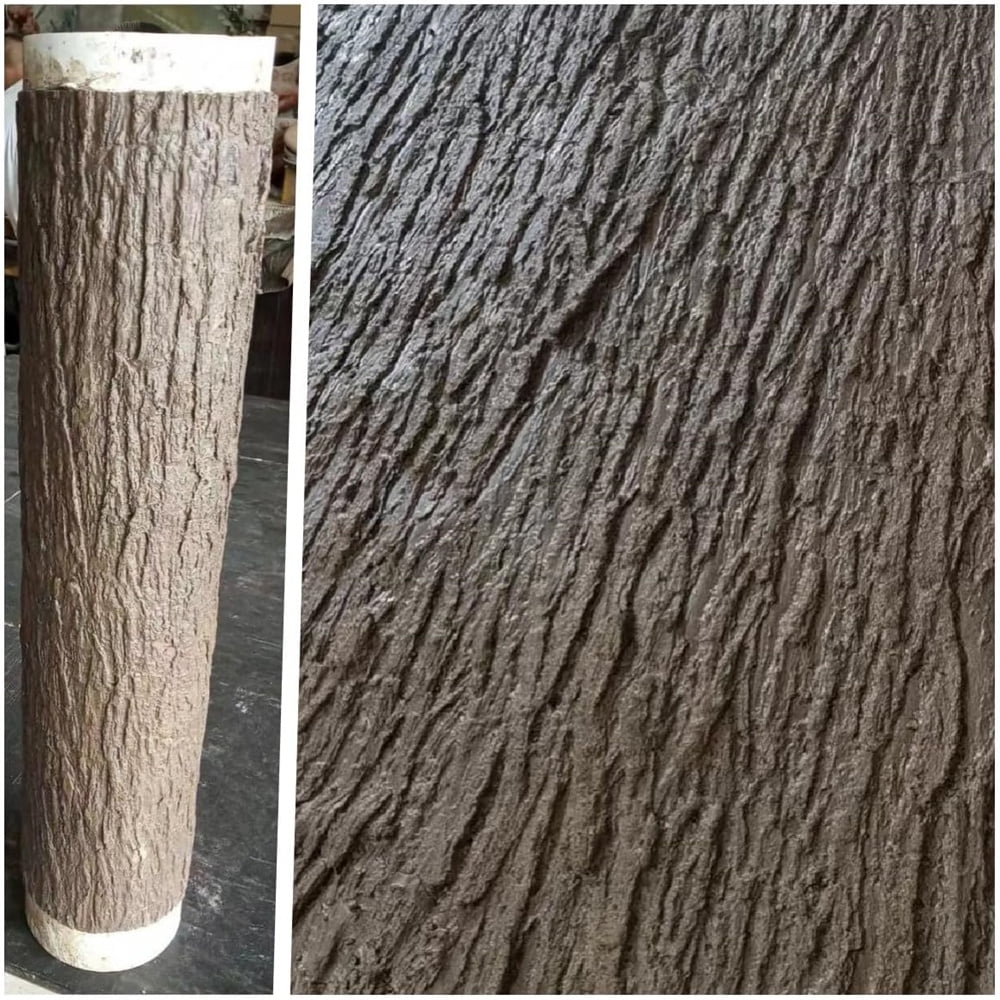Scheam Simulation Tree Bark for Pillars Pipes,Artificial Tree Bark ...