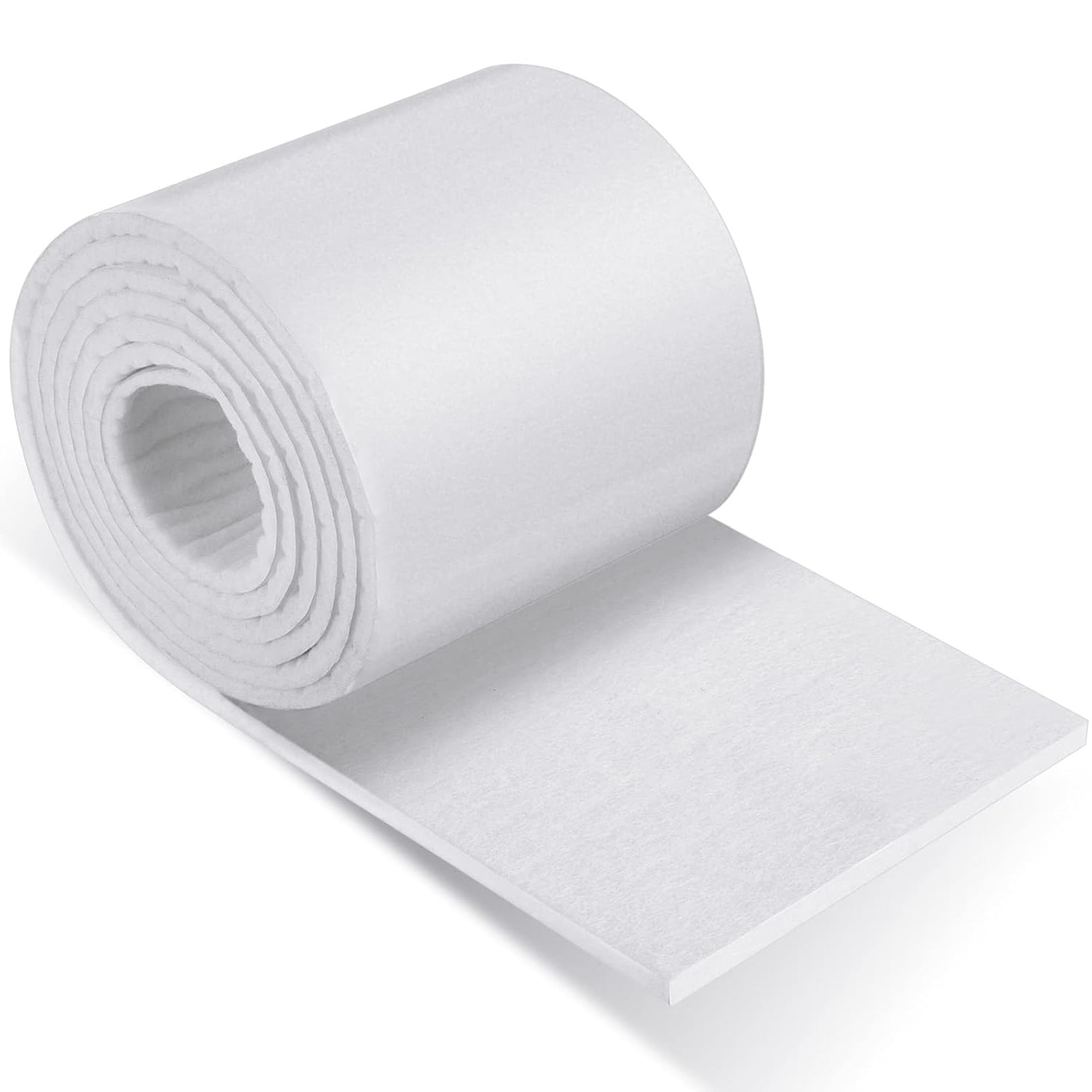 Scheam White Self Adhesive Felt Padding,1 Roll Thick Self Stick Felt ...