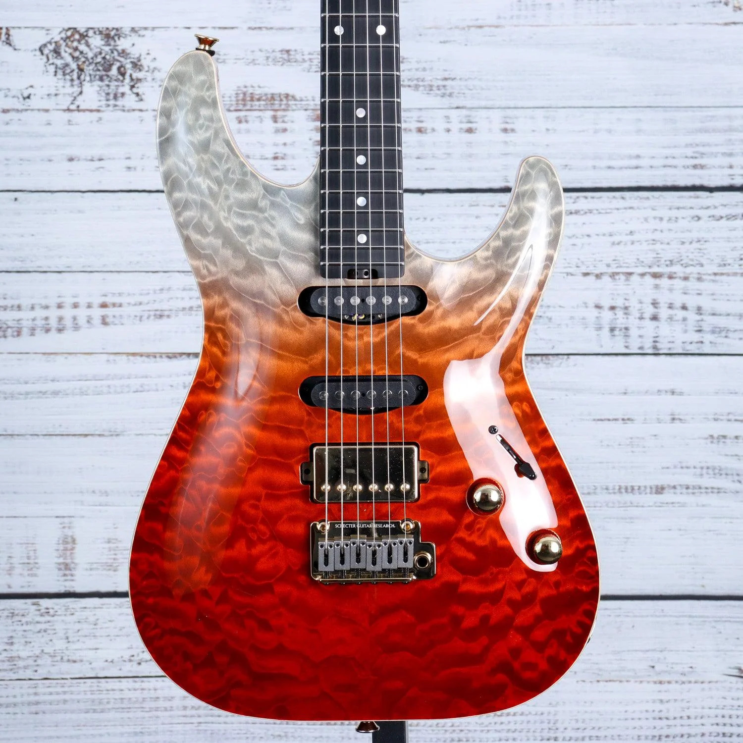 Schecter California Classic Electric Guitar | Bengal Fade - Walmart.com