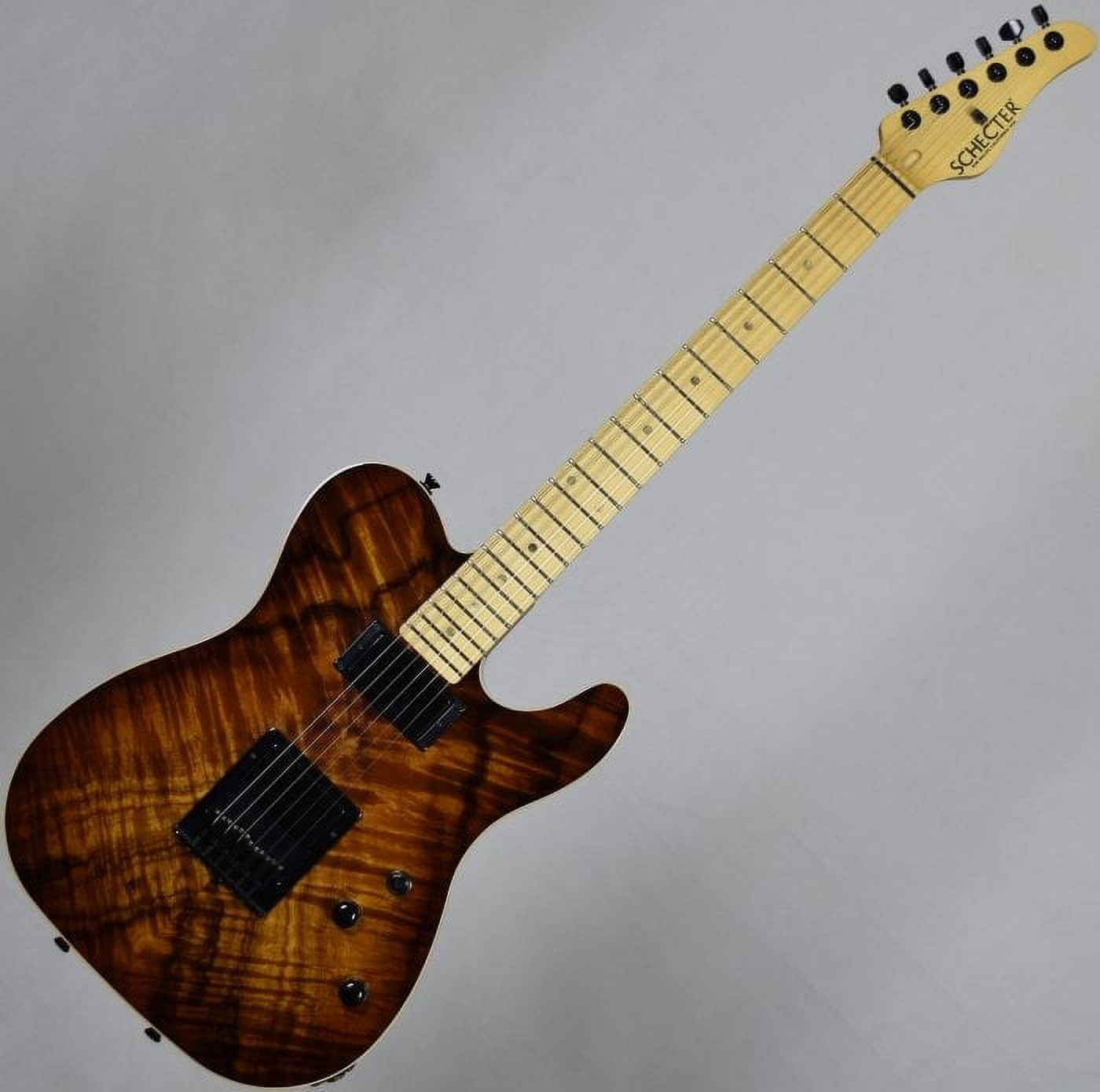 Schecter PT Koa Top Vintage Burst USA Custom Shop Electric Guitar ...