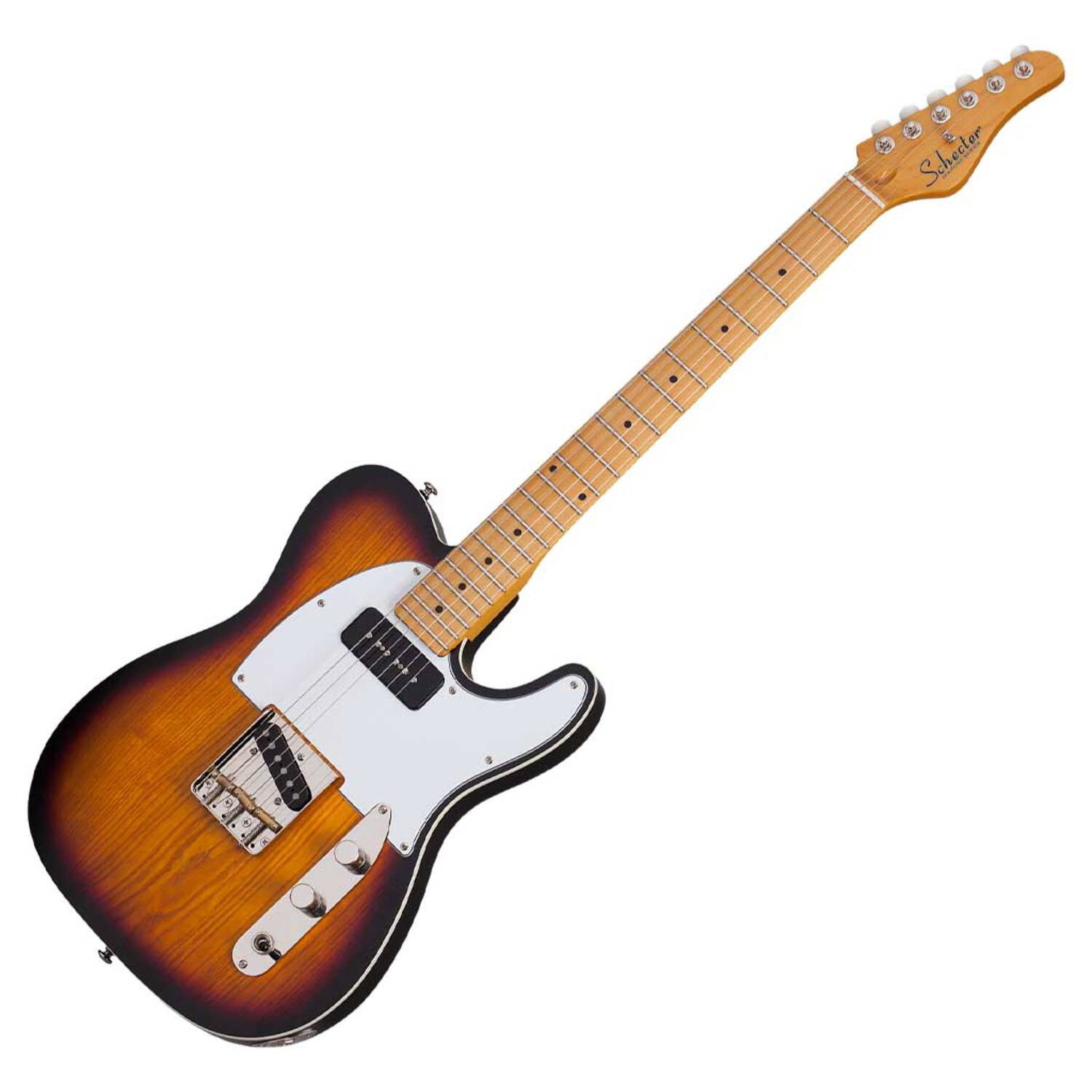 Schecter PT Special Series Telecaster-Style Electric Guitar - 3 Tone ...