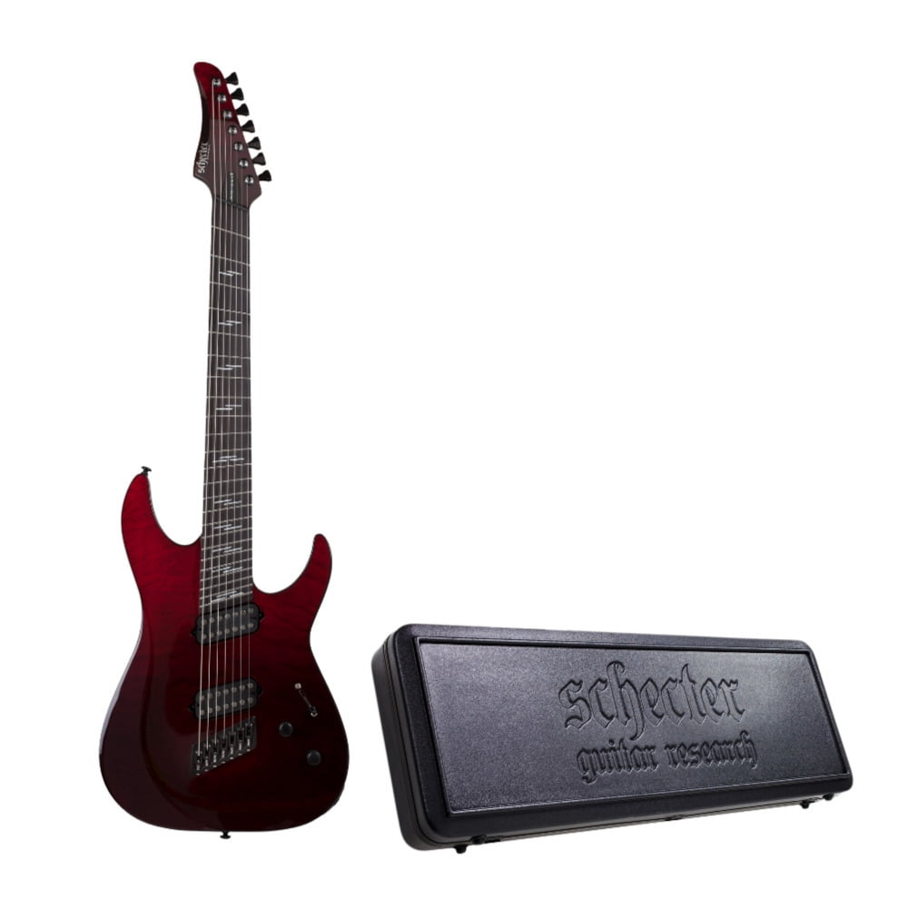Schecter Reaper-7 Elite Multiscale 7-String Electric Guitar (Blood ...