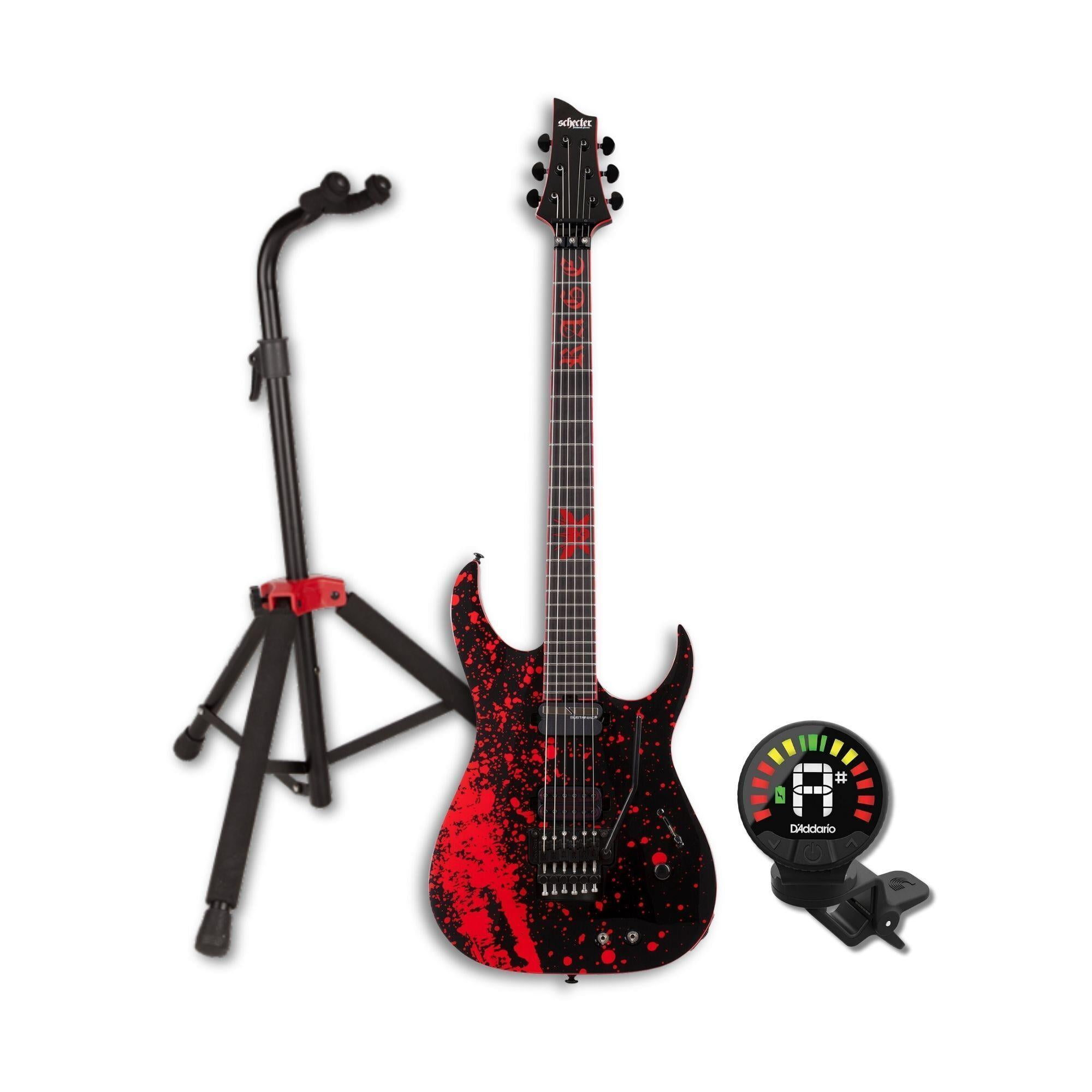 Schecter Sullivan King Banshee Electric Guitar (Obsidian Blood) - 6 ...