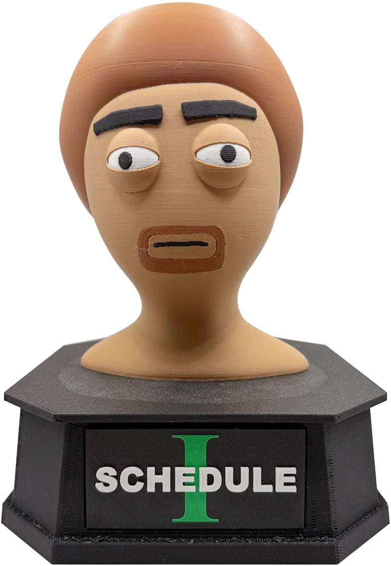 Schedule 1 Action Figure - 5.3’‘ Clay Schedule 1 Game Peripheral ...