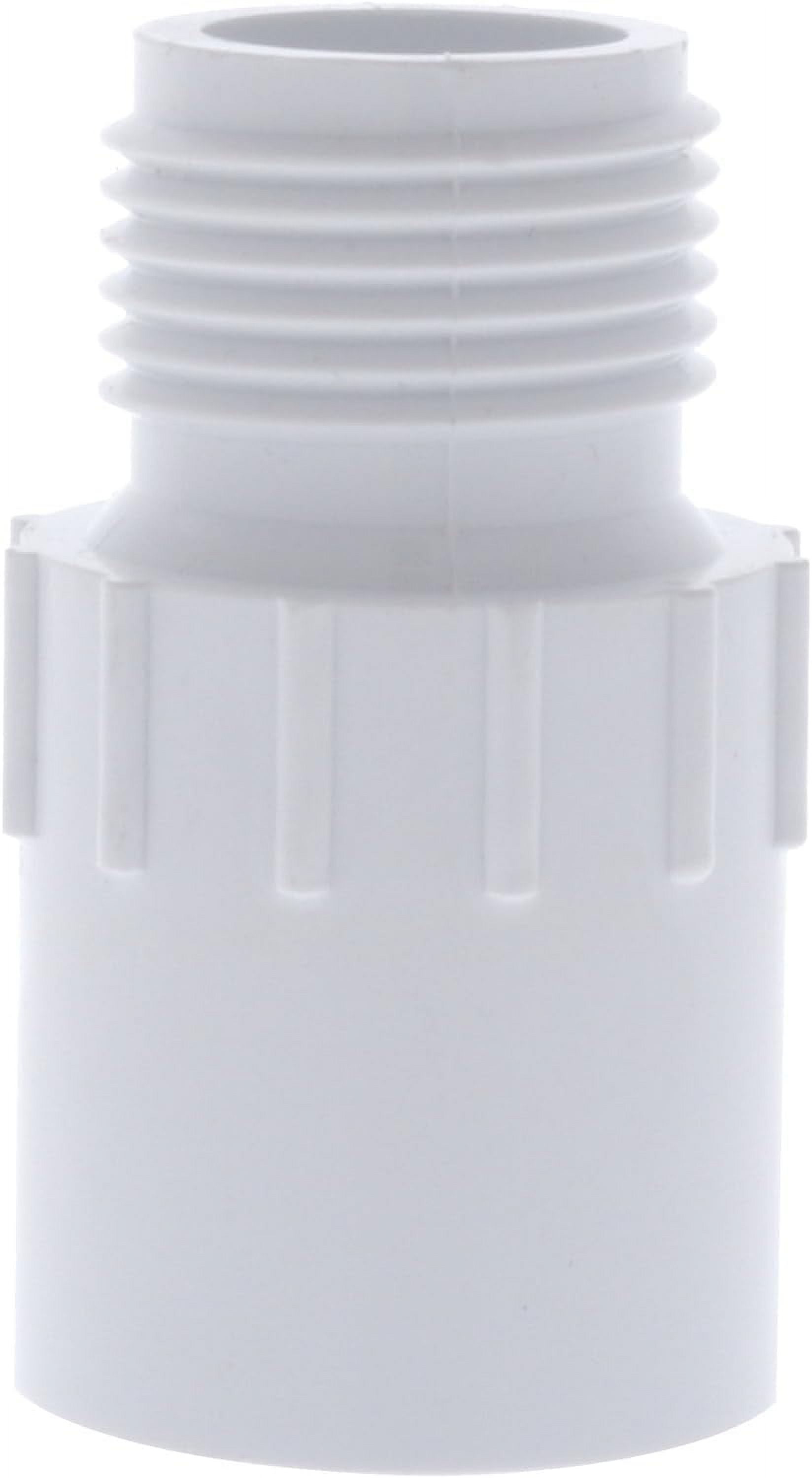 Schedule 40 PVC MHT x Slip Adapter - MHT Size : 3/4" - Slip Size : 3/4 ...