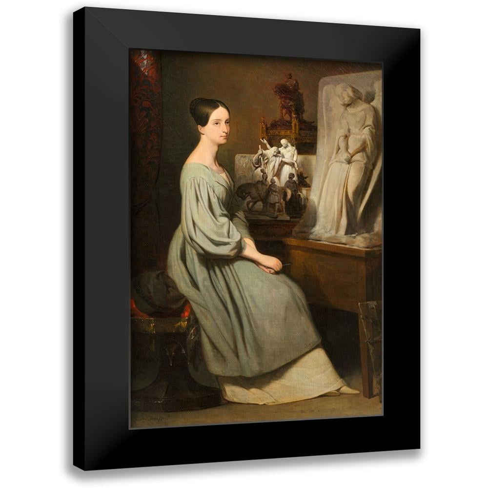 Scheffer, Ary 17x24 Black Modern Framed Museum Art Print Titled ...