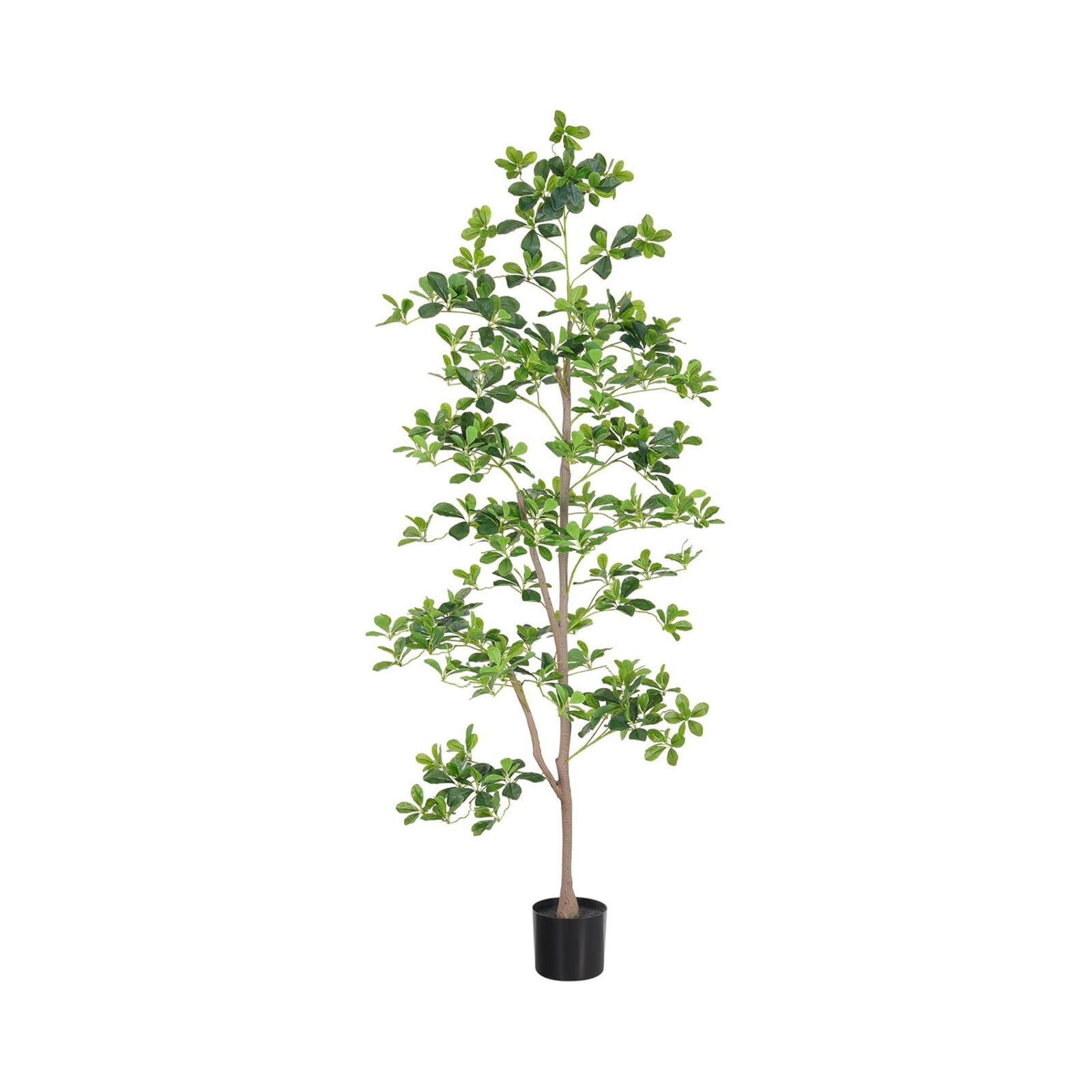 Schefflera Trees Artificial Indoor, Tall Faux Schefflera Tree With ...