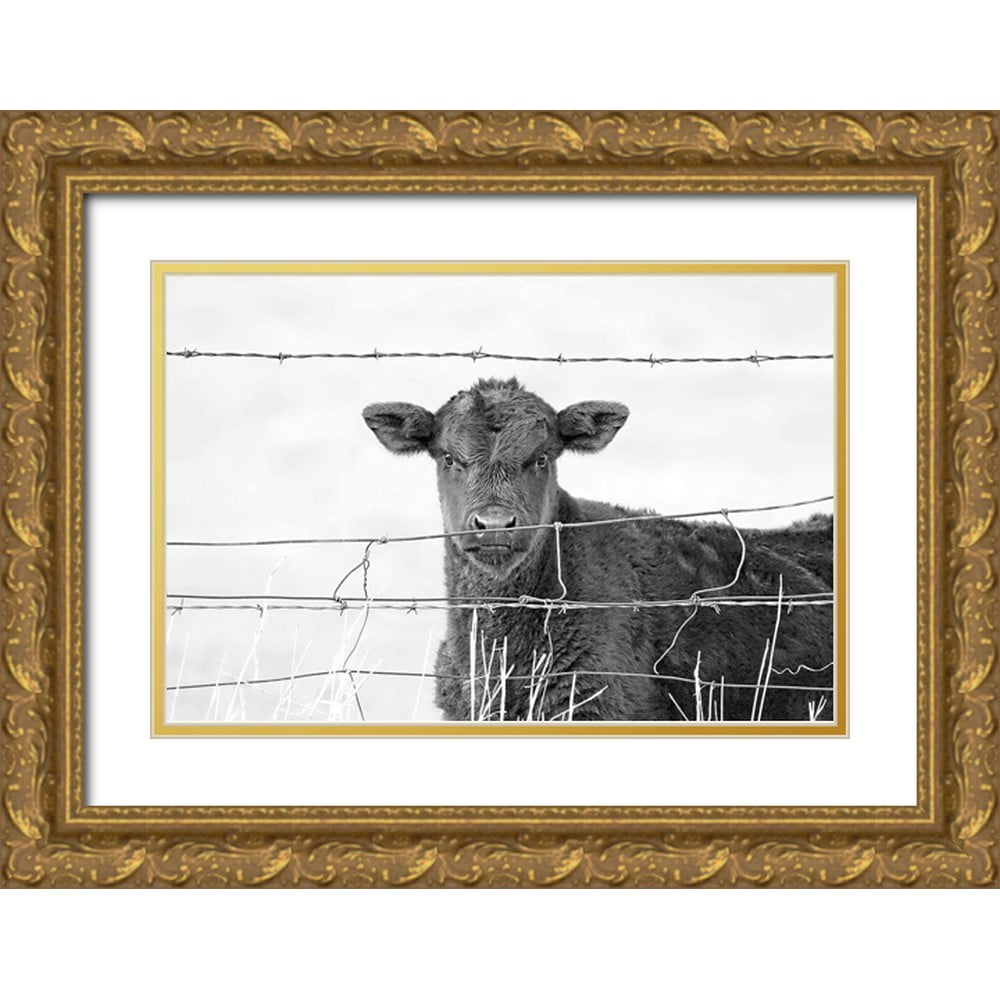 Schell, Jennie Marie 14x11 Gold Ornate Wood Framed with Double Matting ...