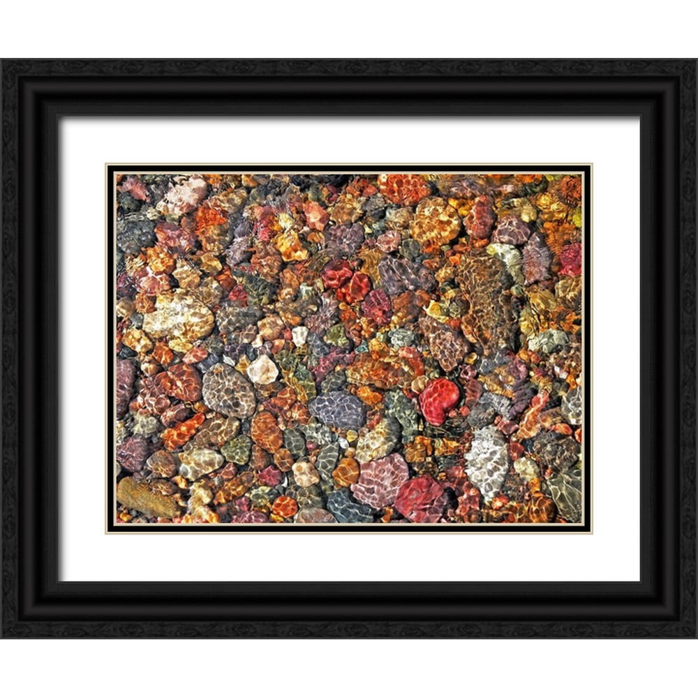 Schell, Jennie Marie 24x19 Black Ornate Wood Framed with Double Matting ...