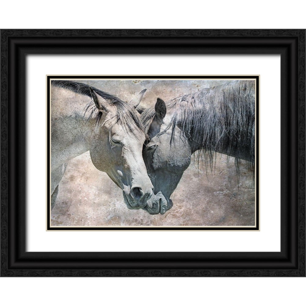 Schell, Jennie Marie 32x24 Black Ornate Wood Framed with Double Matting ...