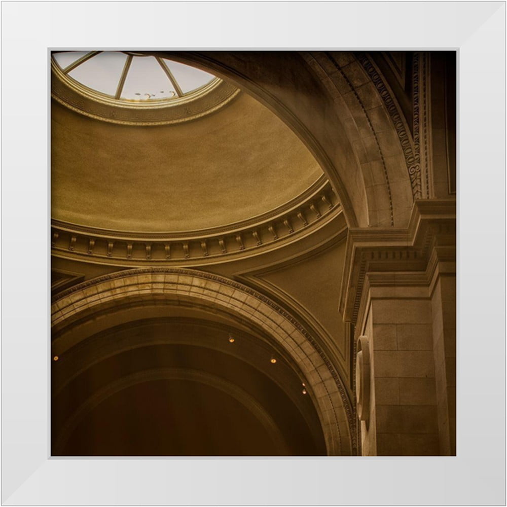 Schenck, Robert 15x15 White Modern Wood Framed Museum Art Print Titled ...