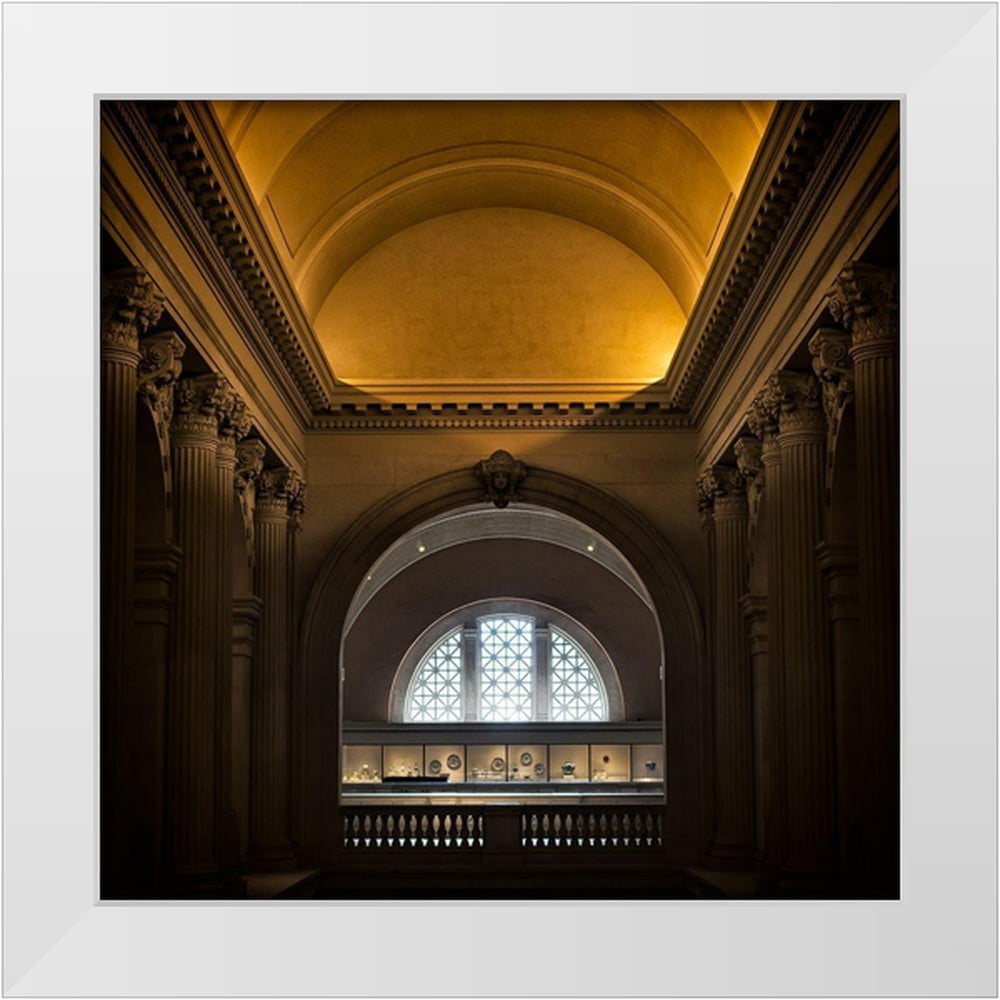 Schenck, Robert 15x15 White Modern Wood Framed Museum Art Print Titled ...