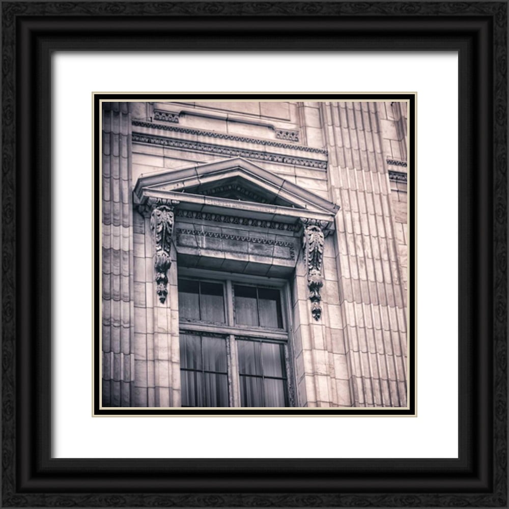 Schenck, Robert 26x26 Black Ornate Wood Framed with Double Matting ...