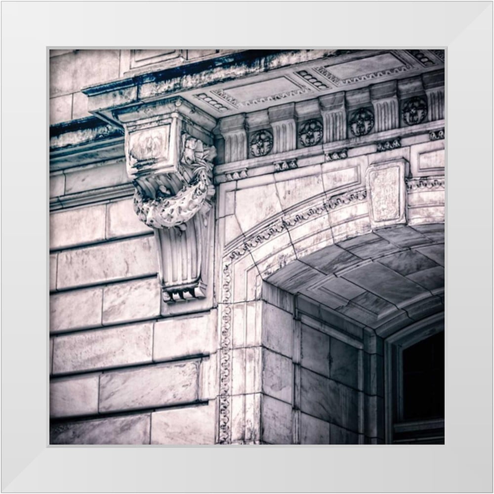 Schenck, Robert 26x26 White Modern Wood Framed Museum Art Print Titled ...