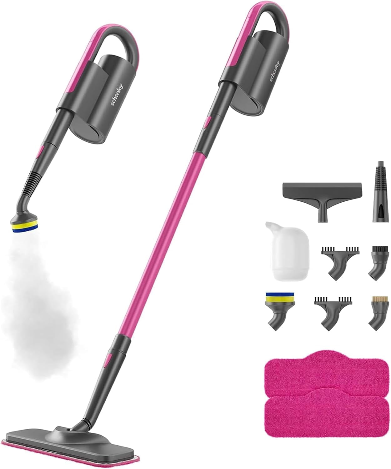Schenley Steam Mop, 248Â°F Detachable Handheld Steamer, Multi-Surface ...