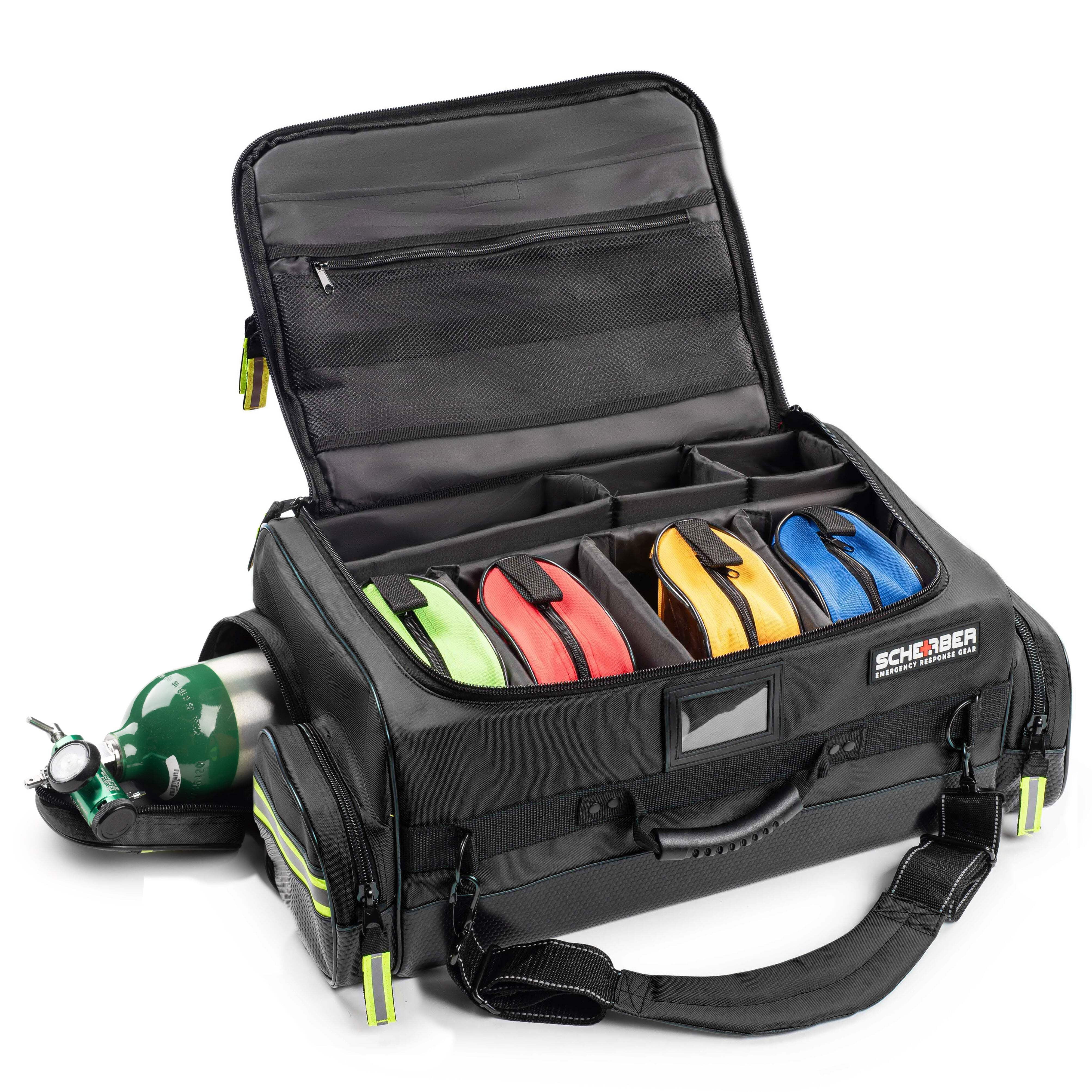 Scherber First Responder O2 Bag | Ultimate Professional EMT/EMS Trauma ...