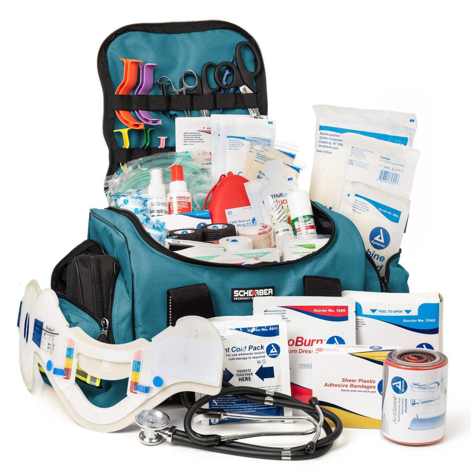 Scherber Intermediate First Responder Trauma Kit - Fully Stocked HSA ...