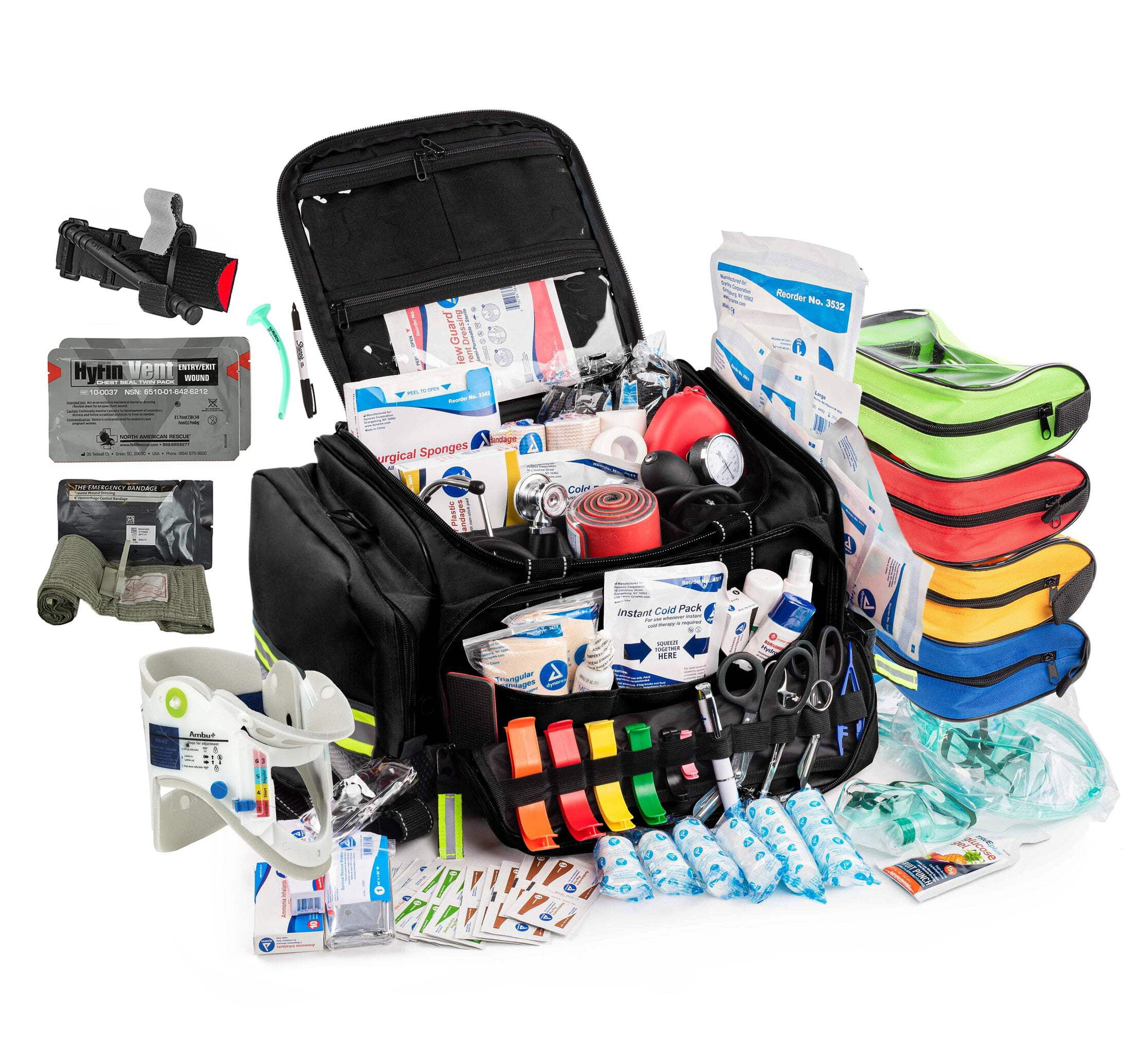 Scherber Premium First Responder Trauma Kit W/Bleeding Control - Fully Stocked - Walmart.com