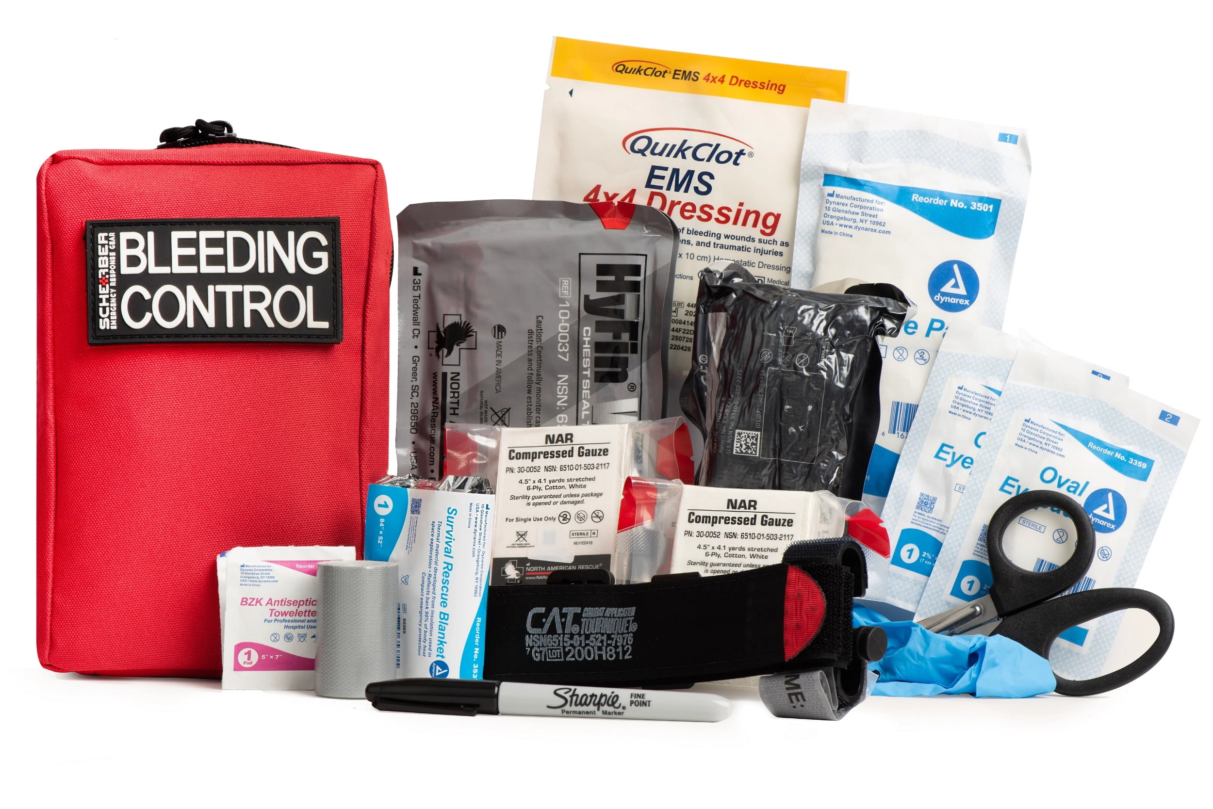 Scherber Public Access Bleeding Control Kit | Trauma Equipment, First ...