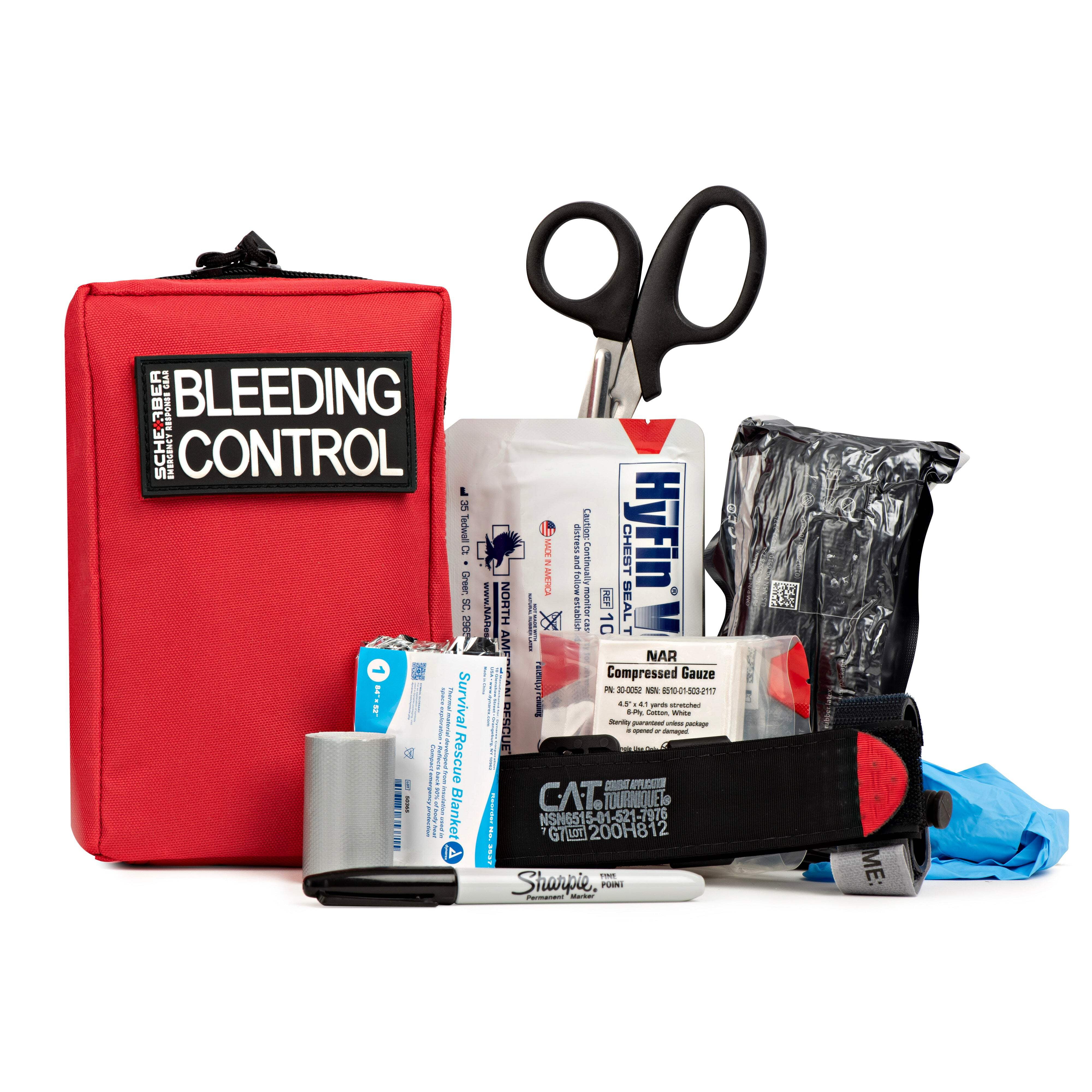 Scherber Public Access Bleeding Control Kit | Trauma Equipment, First ...