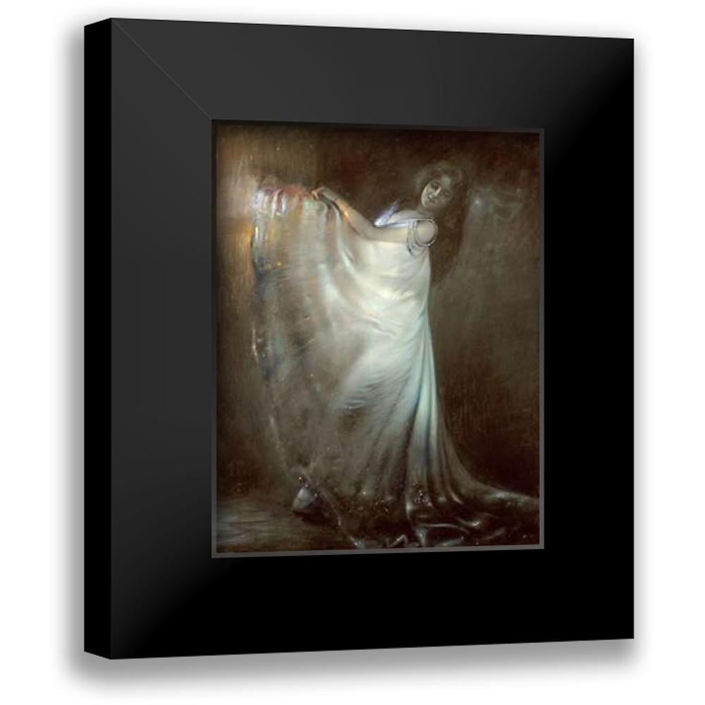 Scherer, Jan Baptist 12x14 Black Modern Framed Museum Art Print Titled - Die Tanzerin - Walmart.com