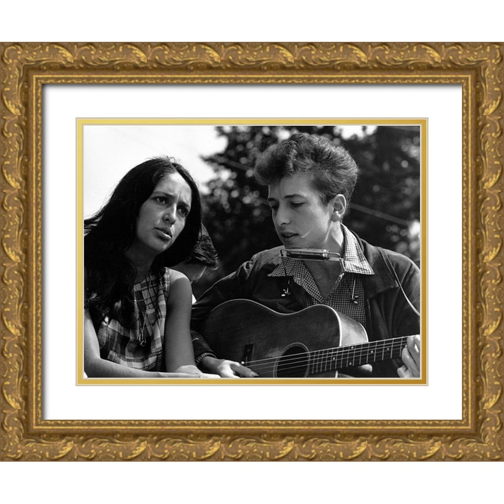 Scherman, Rowland 14x12 Gold Ornate Wood Framed with Double Matting ...